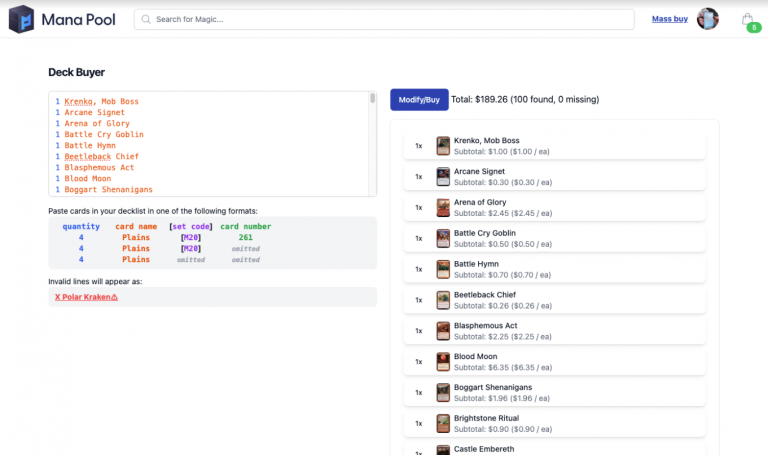 Mana Pool and EDHREC Partnership Announcement