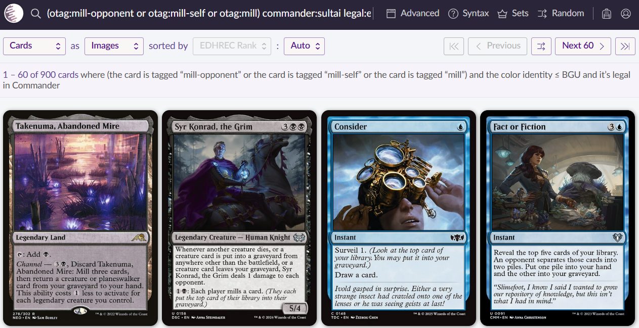 Guide to Scryfall Syntax | EDHREC